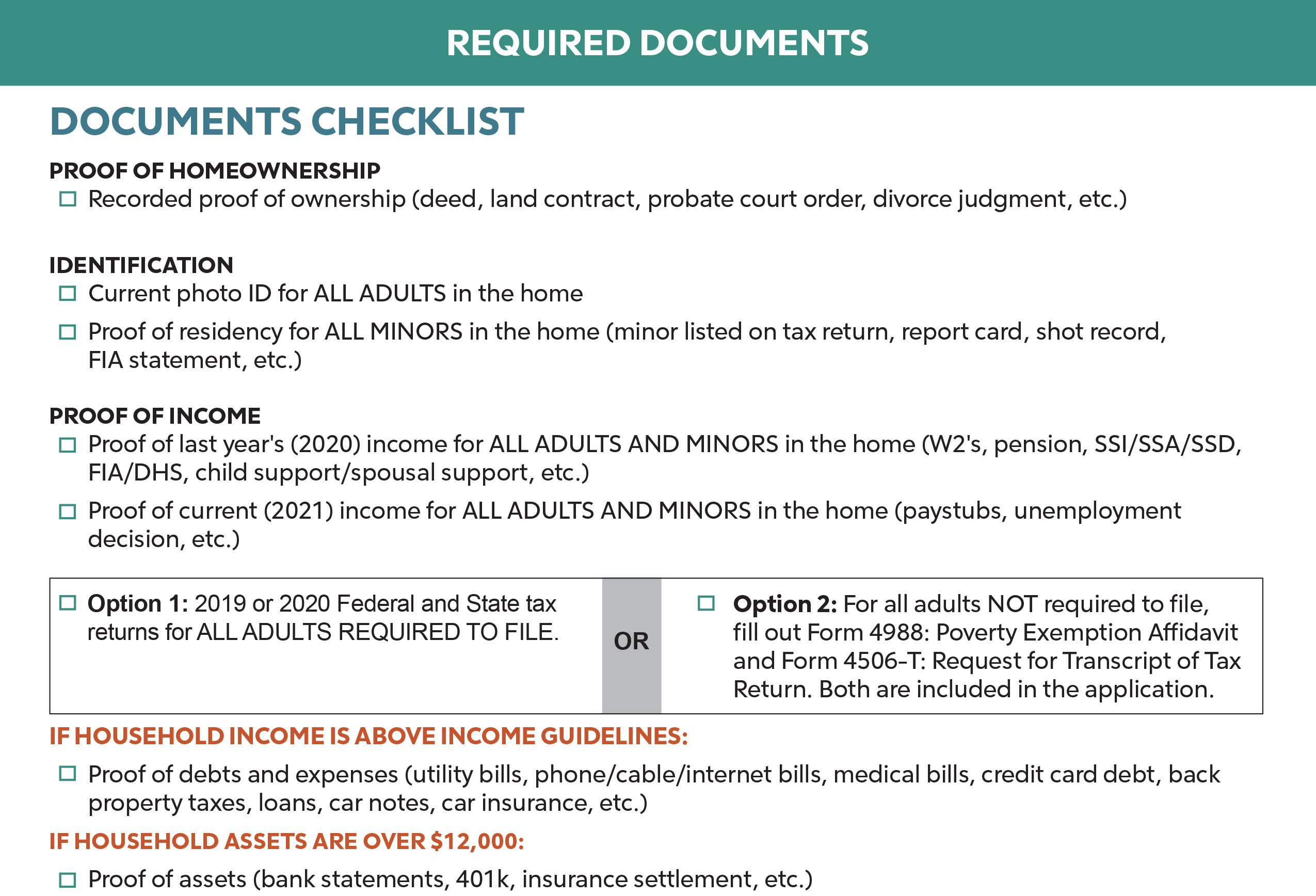 Detroit Tax Relief Fund